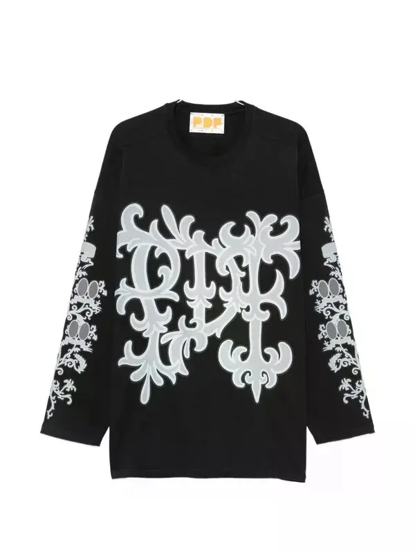 PDF Graphic-print Long-sleeve T-shirt