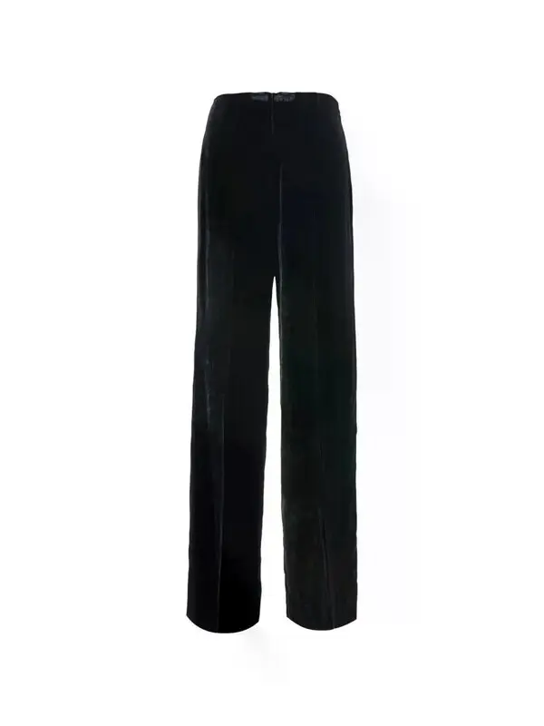 P.a.r.o.s.h Velvet Wide-leg Trousers