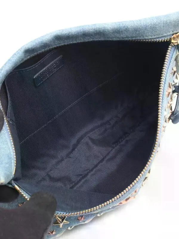 JIMMY CHOO 2000s Zena Star-stud Clutch Bag