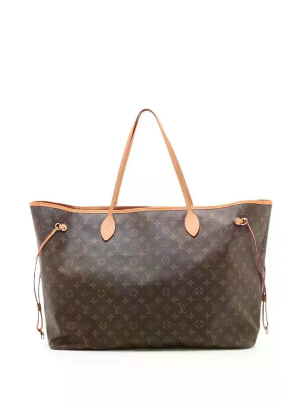 LOUIS VUITTON Monogram Neverfull Xl Tote Bag - Brown