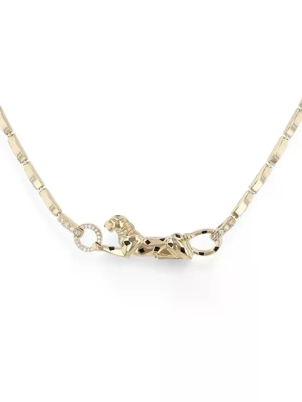Cartier 2010s Panthère Diamond Necklace