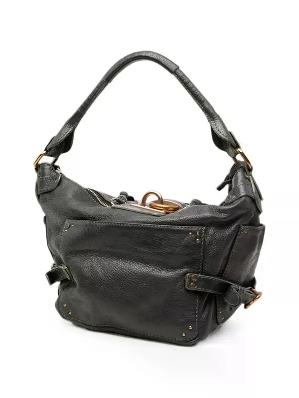 Chloé 2006 Leather Paddington Shoulder Bag - Grey