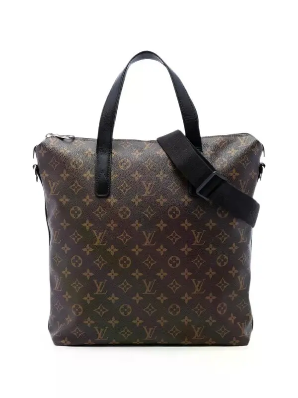 LOUIS VUITTON 2014 Monogram Macassar Kitan Satchel