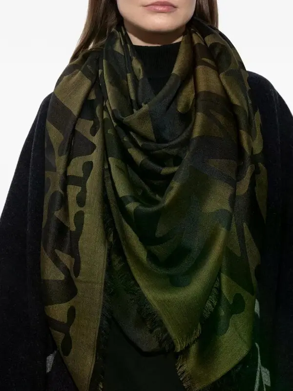 Max Mara Frayed Scarf