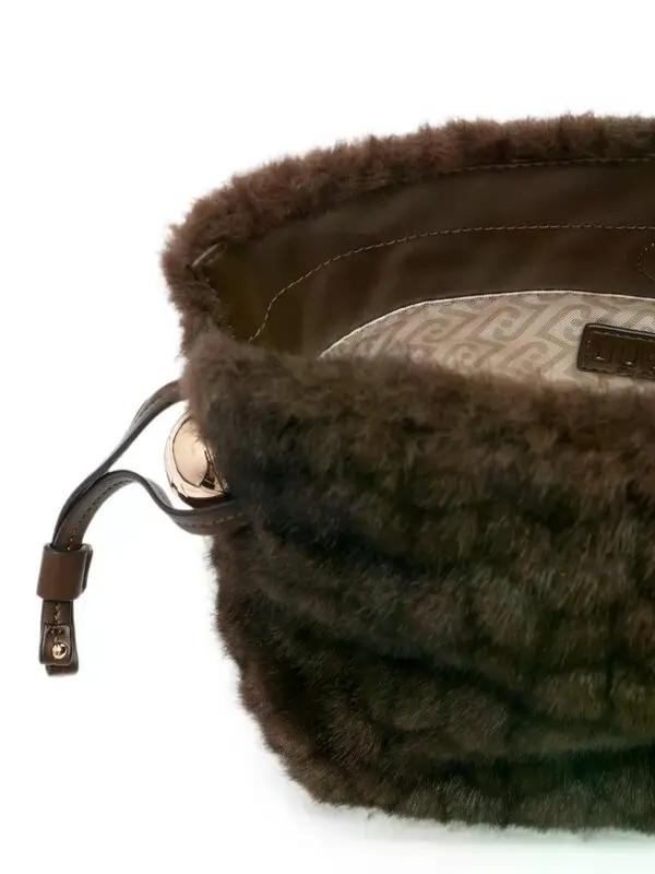 Liu Jo Small Faux-fur Clutch Bag