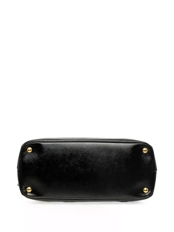 Prada 2010-2026 Medium Saffiano Vernice Parabole Tote Bag