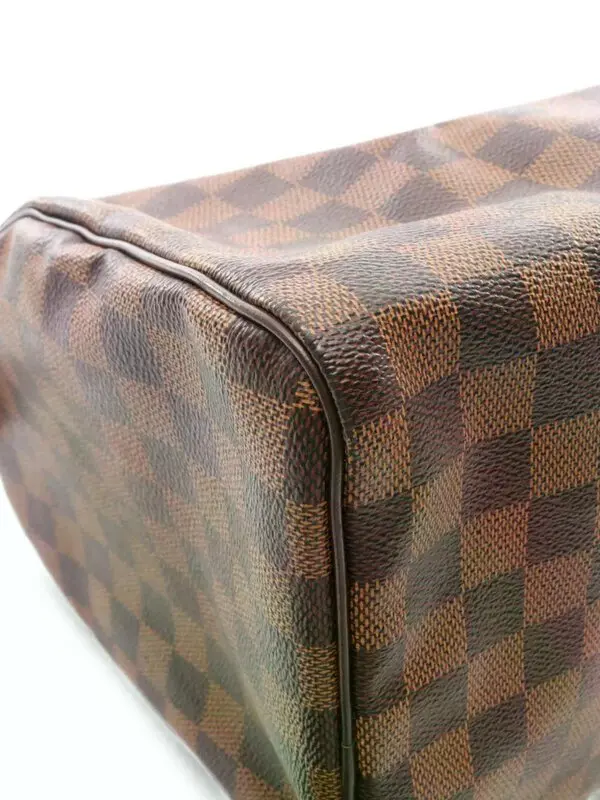 LOUIS VUITTON 2013 Damier Ebene Speedy Handbag - Brown