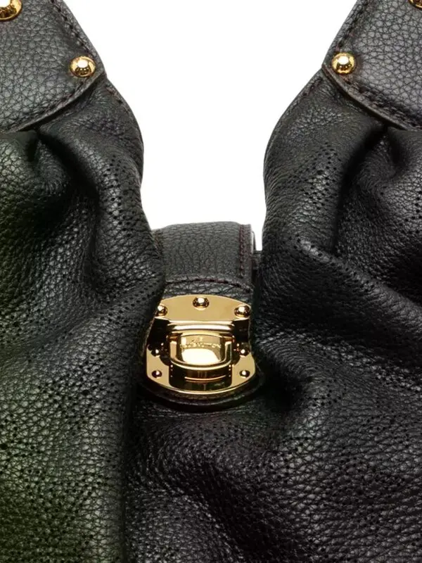 LOUIS VUITTON 2011 Monogram Mahina L Hobo Bag