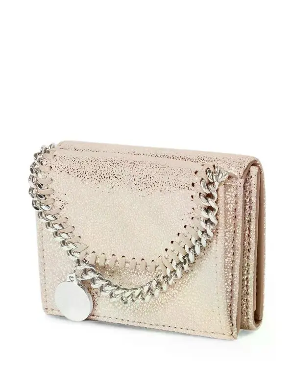 Stella McCartney Falabella Trifold Wallet - Neutrals