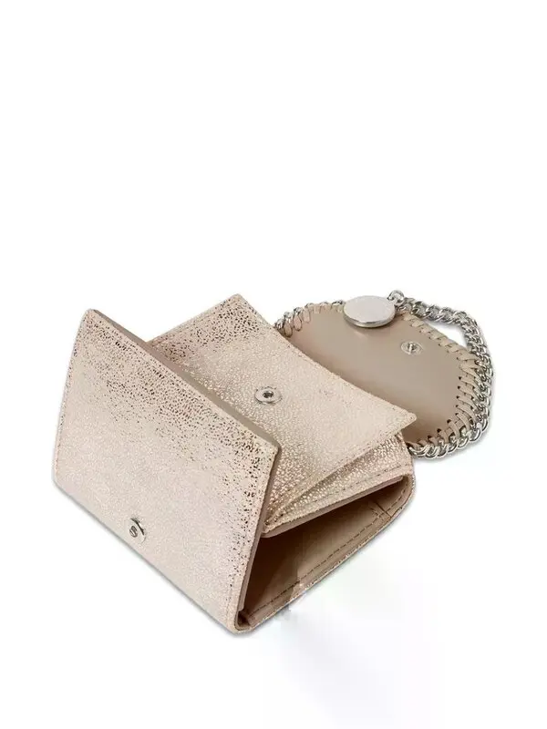 Stella McCartney Falabella Trifold Wallet - Neutrals