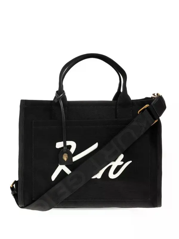 Kurt Geiger Embroidered Logo Tote Bag