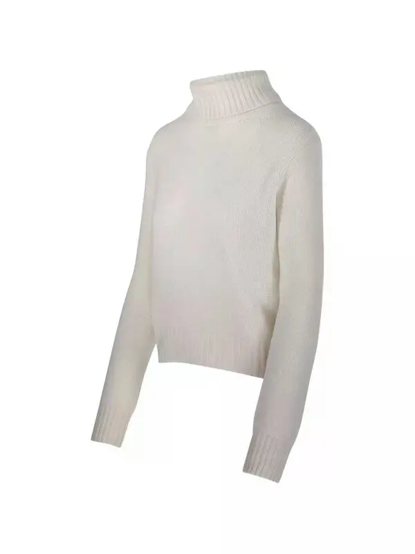 BEYOU Ribbed Knit Turtleneck Sweater