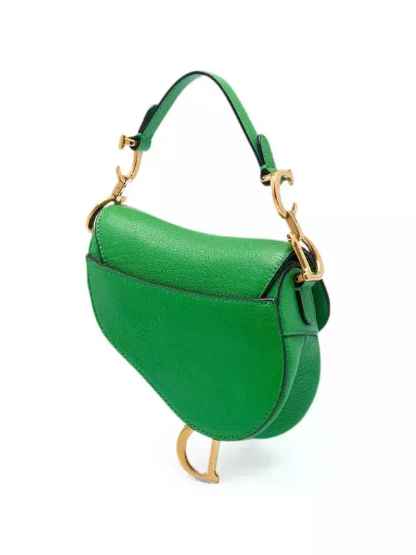Dior 2022 Micro Goatskin Saddle Bag Satchel