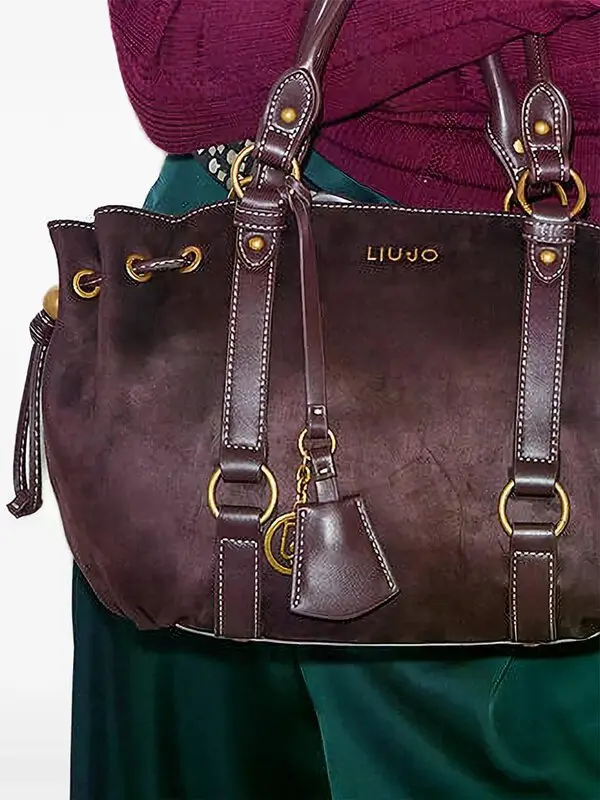 Liu Jo Small Logo-plaque Tote Bag - Red