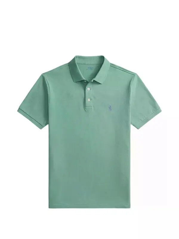 Polo Ralph Lauren Custom Slim Fit Stretch Mesh Polo Shirt - Green