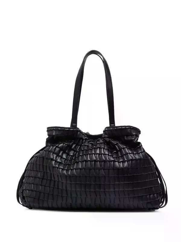 Liu Jo Large Drawstring-detail Tote Bag - Black
