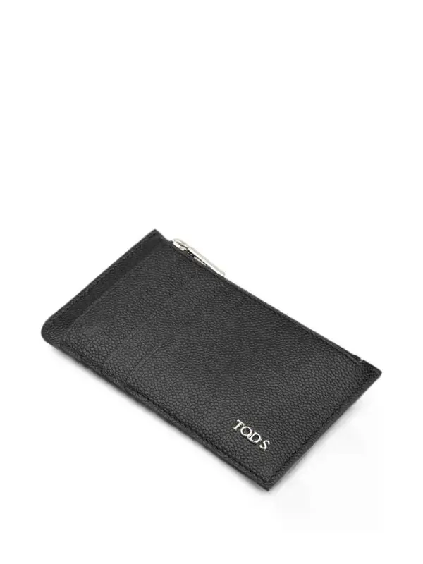 TOD'S Zipped Card Holder In Leather