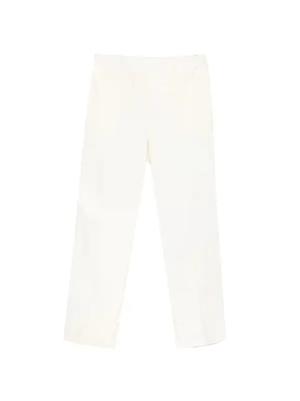 WHYCI MILANO Pressed-crease Cotton Trousers