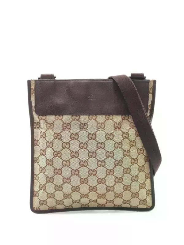 Gucci 2000s Gg Canvas Shoulder Bag