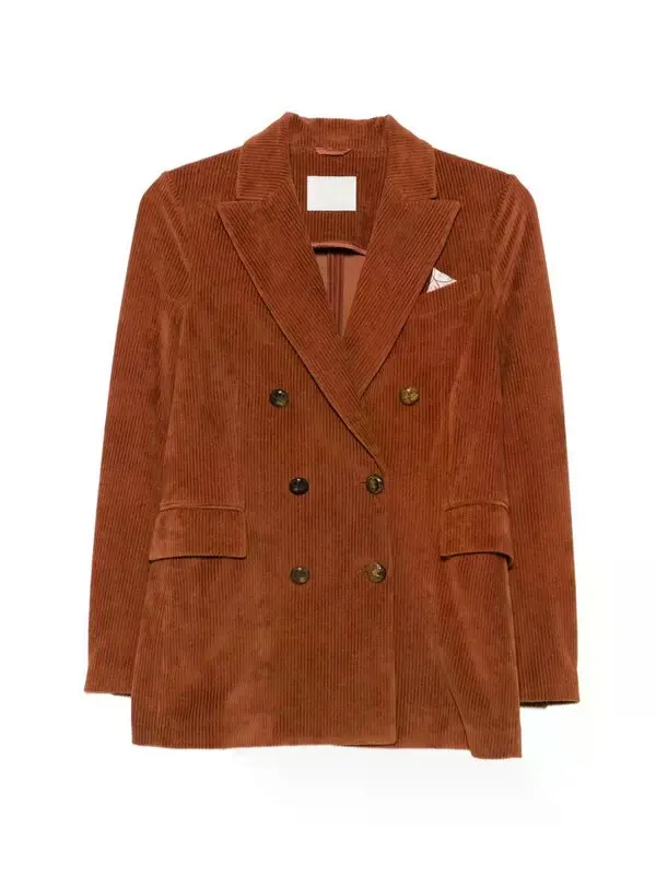 CIRCOLO 1901 Double-breasted Corduroy Blazer