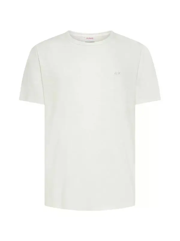 SUN 68 Embroidered-logo T-shirt