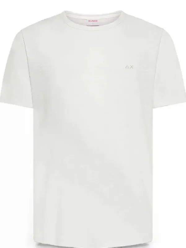SUN 68 Embroidered-logo T-shirt
