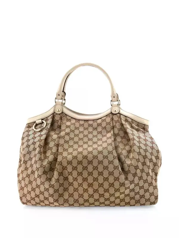 Gucci Sukey Gg Canvas Large Tote Bag
