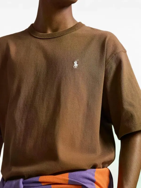 Polo Ralph Lauren Relaxed Fit Jersey Crewneck T-shirt - Brown
