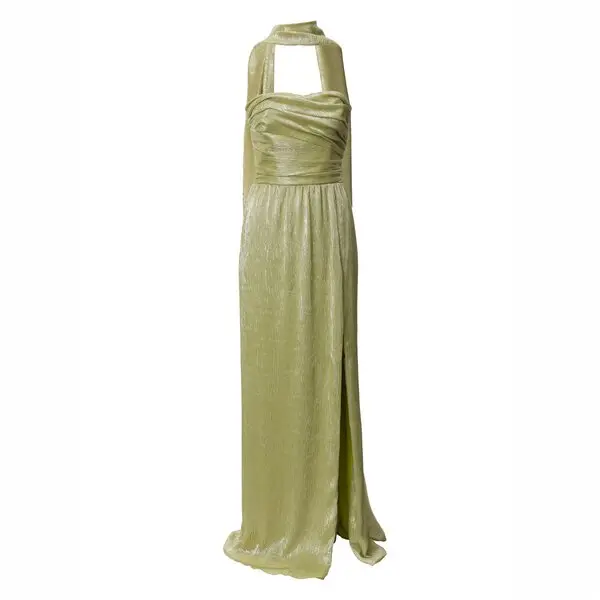 LITA COUTURE Strapless Corset Mint Dress - Green