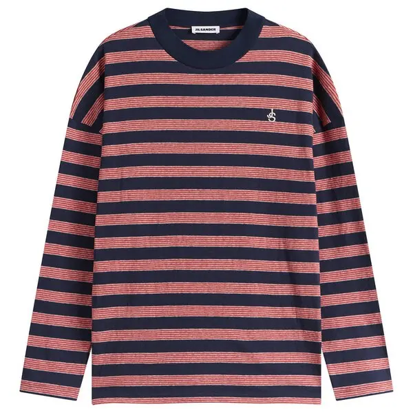 JIL SANDER Stripe Long Sleeve T-shirt