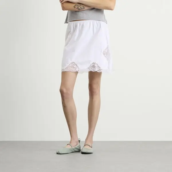 Gimaguas Katalin Lace Trim Skirt