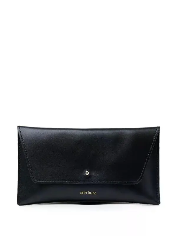 ANN KURZ Mini Envelope Logo-detail Wallet
