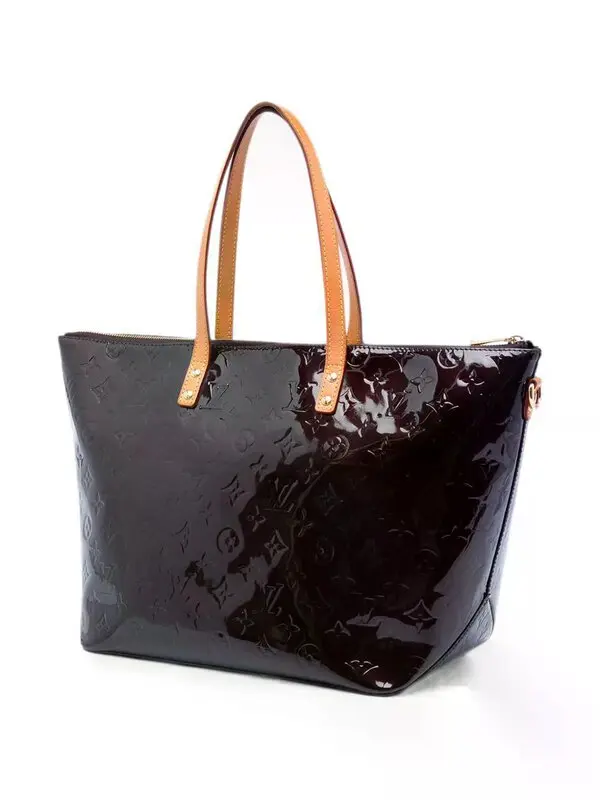 LOUIS VUITTON 2007-2010 Monogram Vernis Bellevue Gm Tote Bag
