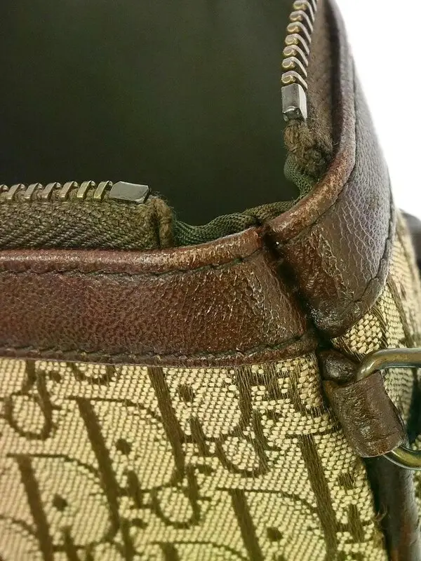 Dior 2001 Trotter Buckle Clutch Bag