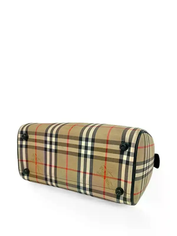 Burberry 20th Century Haymarket Check Boston Bag