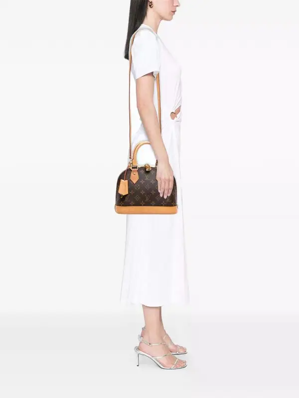 LOUIS VUITTON 2021-2026 Monogram Alma Bb Satchel