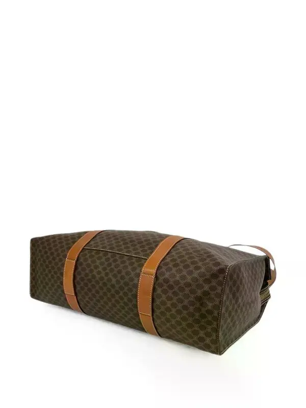 Celine 1990-2000 Macadam Coated Canvas Tote Bag