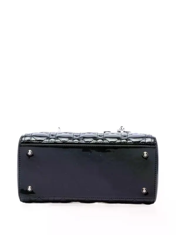 Dior 2012 Medium Patent Cannage Lady Satchel