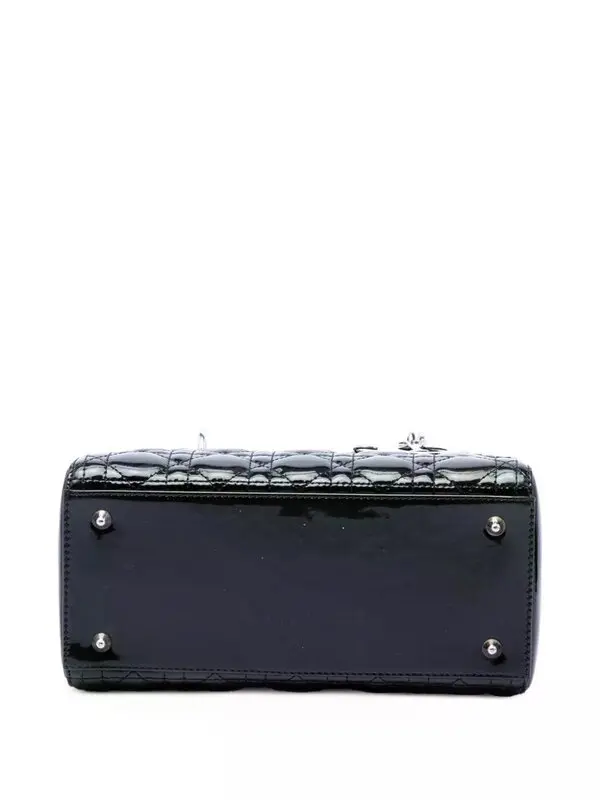 Dior Patent Cannage Lady Satchel