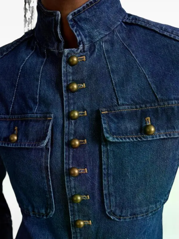 Polo Ralph Lauren Denim Utility Jacket With High Neck