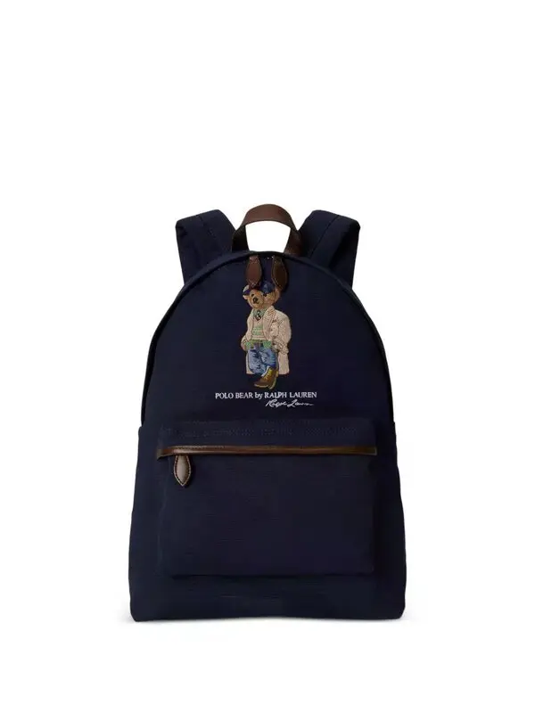 Polo Ralph Lauren Polo Bear Embroidered Backpack - Blue
