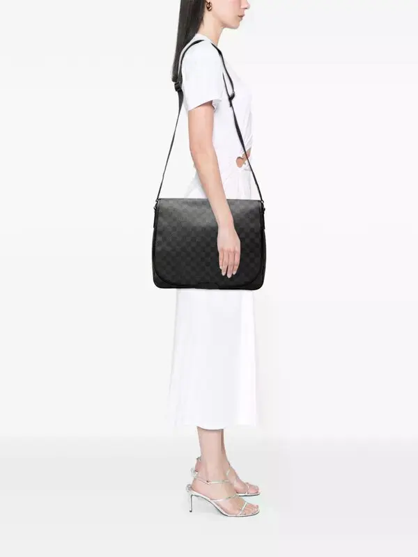 LOUIS VUITTON Damier Graphite Daniel Mm Crossbody Bag