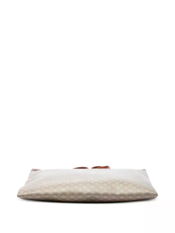 Celine 20th Century Macadam Coated Canvas Tote Bag