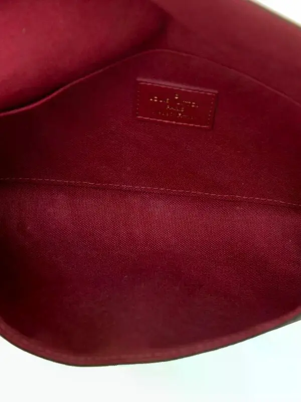 LOUIS VUITTON Monogram Pochette Felicie Crossbody Bag - Brown