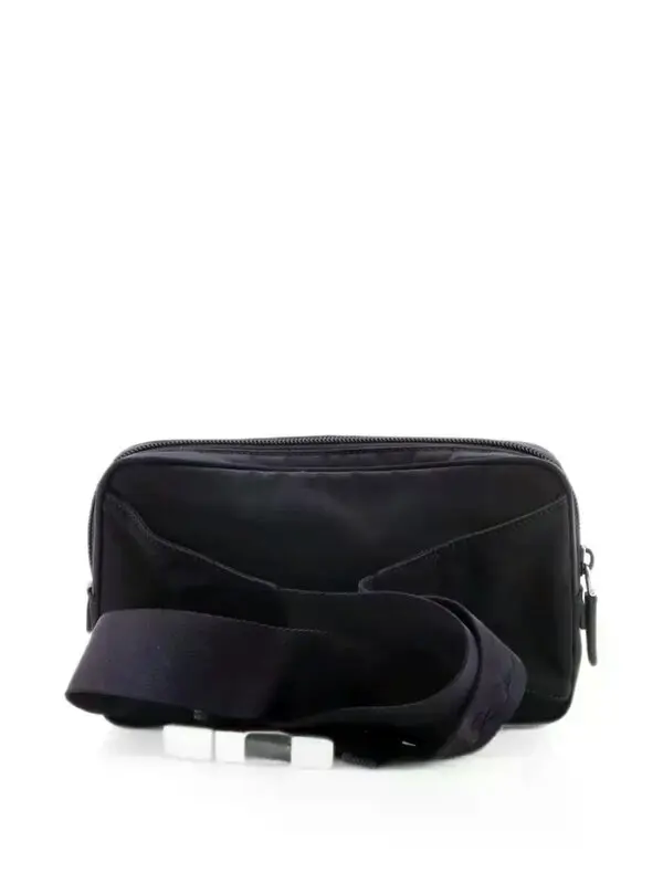 Prada Zip Waist Bag Tessuto Small Belt Bag