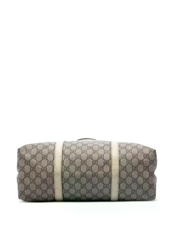 Gucci Gg Supreme Joy Vertical Tote Bag - Grey