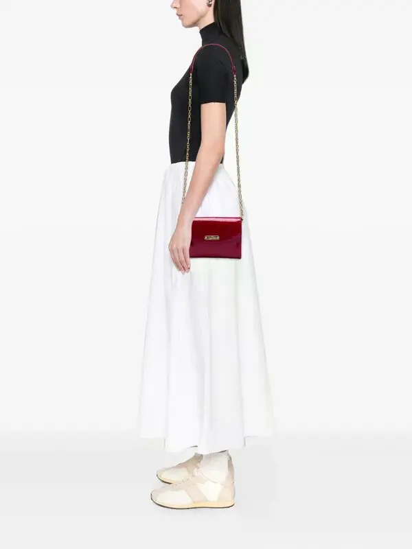 LOUIS VUITTON 2008 Monogram Vernis Bel Air Pochette Crossbody Bag