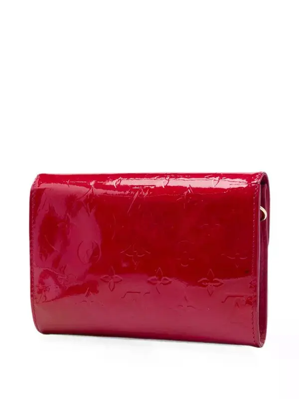 LOUIS VUITTON 2008 Monogram Vernis Bel Air Pochette Crossbody Bag