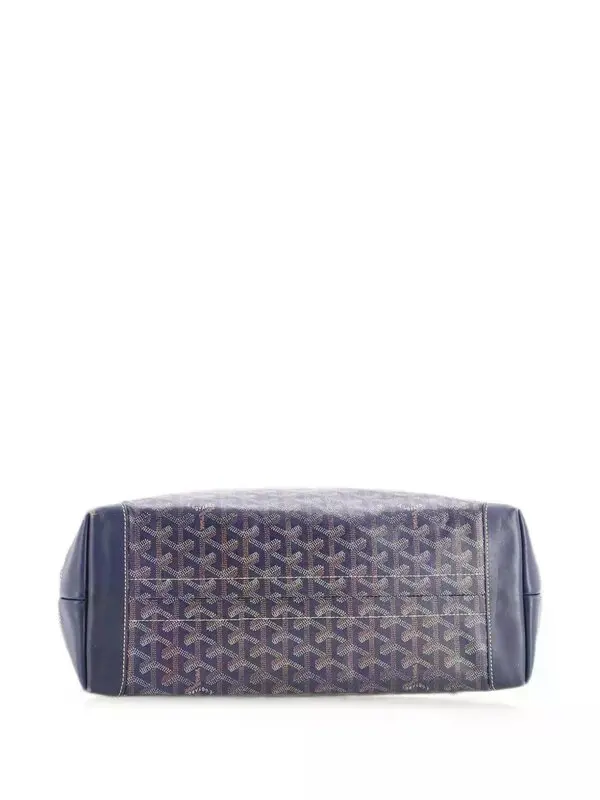 Goyard Bellegarde Tote Bag Coated Canvas Pm - Blue