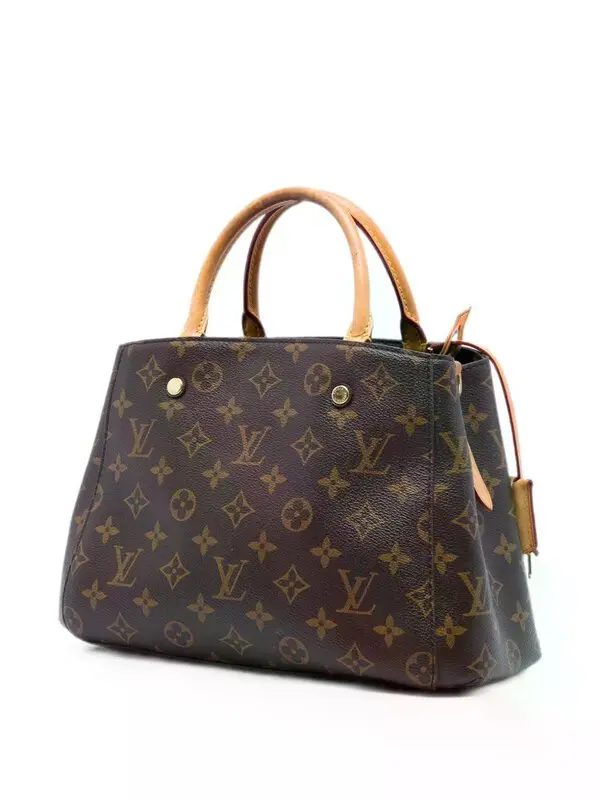LOUIS VUITTON 2015 Monogram Montaigne Bb Satchel